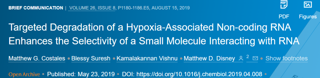 RIBOTAC：开启RNA降解新时代医药新闻-ByDrug-一站式医药资源共享中心-医药魔方