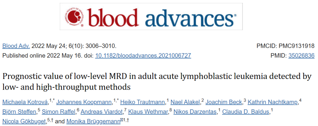 NGS能够改善低水平MRD阳性患者的风险预测医药新闻-ByDrug-一站式医药资源共享中心-医药魔方