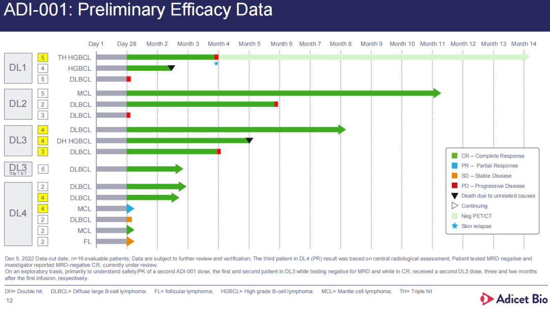 点评 | Adicet Bio最新披露的通用现货型CD20-CAR-gdT（ADI-001）临床1期数据医药新闻-ByDrug-一站式医药资源 ...