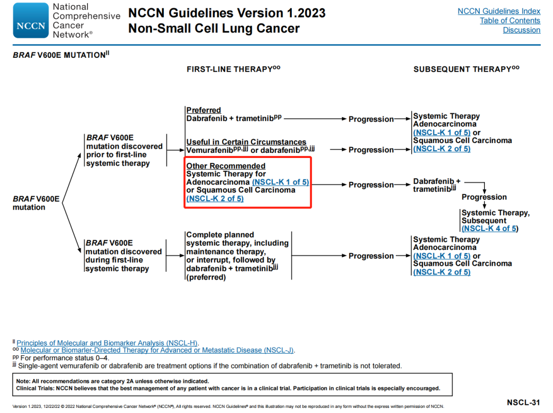 NCCN指南 NSCLC 2023. V1，KRAS突变治疗新增adagrasib医药新闻-ByDrug-一站式医药资源共享中心-医药魔方