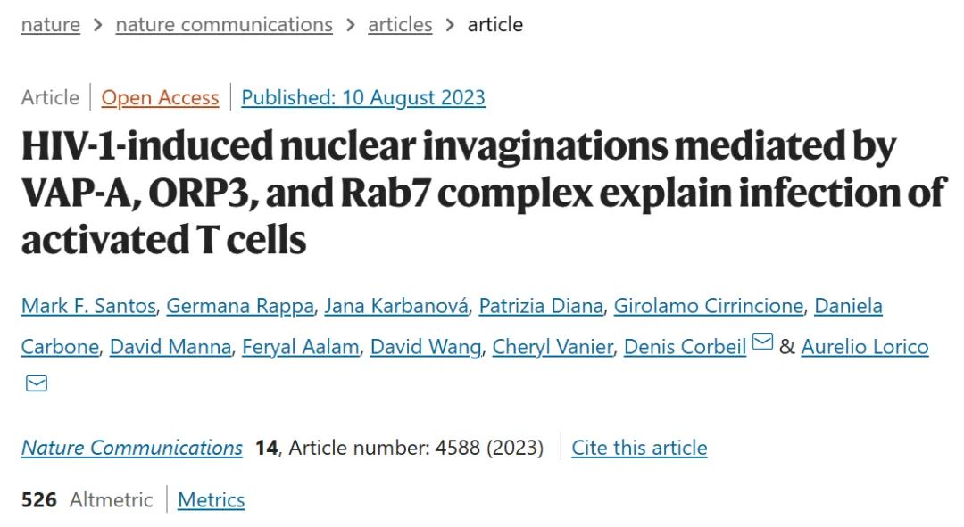 Nature子刊：科学家破解HIV进入宿主细胞核新方式，或带来全新治疗药物医药新闻-ByDrug-一站式医药资源共享中心-医药魔方