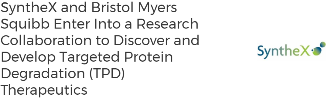 BMS与SyntheX达成合作，开发新型蛋白降解剂医药新闻-ByDrug-一站式医药资源共享中心-医药魔方