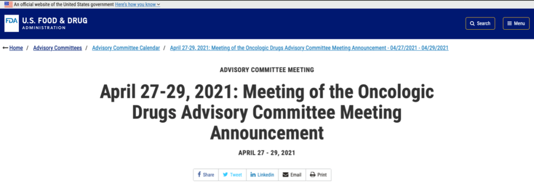 肿瘤药物咨询委员会（ODAC）在FDA审评中的作用医药新闻-ByDrug-一站式医药资源共享中心-医药魔方