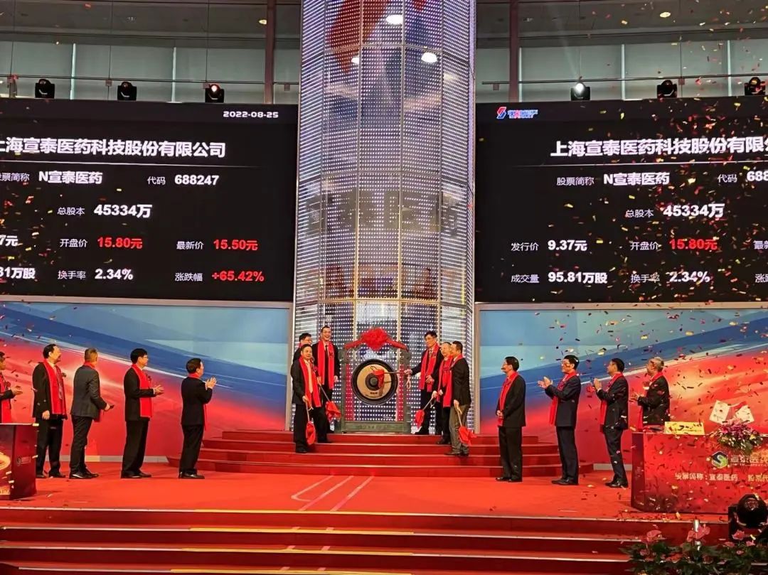联新新闻 | 中国高端仿制药及制剂CRO服务商宣泰医药在上交所科创板挂牌上市医药新闻-ByDrug-一站式医药资源共享中心-医药魔方