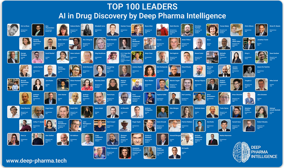 剂泰医药陈红敏院士入选“全球AI药物发现专家100人”医药新闻-ByDrug-一站式医药资源共享中心-医药魔方