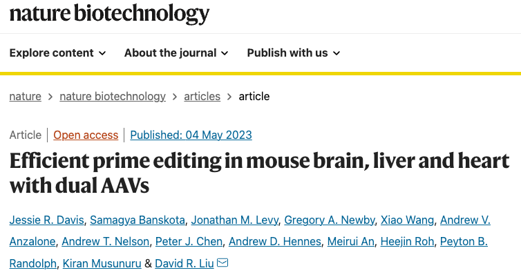 Prime Medicine发布首个体内先导编辑实验数据，用于治疗遗传性眼病医药新闻-ByDrug-一站式医药资源共享中心-医药魔方