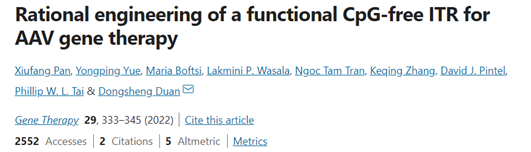 Nature子刊：人工合成的ITR 可用于AAV载体构建，有望改善基因疗法医药新闻-ByDrug-一站式医药资源共享中心-医药魔方