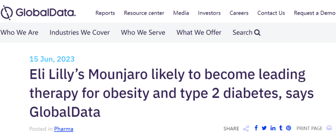 分析师预测礼来Tirzepatide 2030年收入264亿美元医药新闻-ByDrug-一站式医药资源共享中心-医药魔方