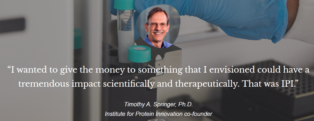 重磅！Tim Springer教授宣布捐赠2.1亿美元医药新闻-ByDrug-一站式医药资源共享中心-医药魔方