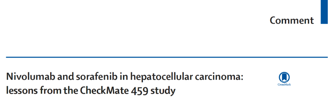 终于发表了！CheckMate-459研究，“阴性”的结果，“阳性”的启示医药新闻-ByDrug-一站式医药资源共享中心-医药魔方