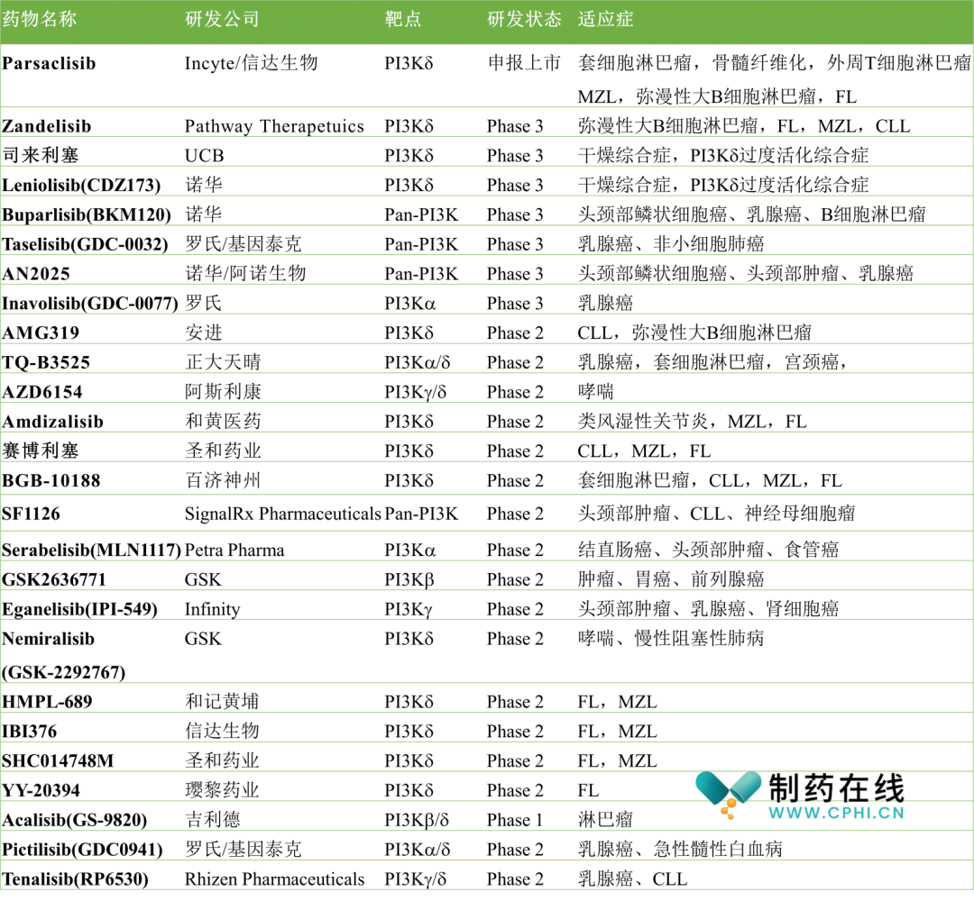 PI3K抑制剂商业化，该抄谁的作业？医药新闻-ByDrug-一站式医药资源共享中心-医药魔方