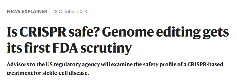 全球首个CRISPR-Cas9基因编辑疗法将接受首次FDA审核医药新闻-ByDrug-一站式医药资源共享中心-医药魔方