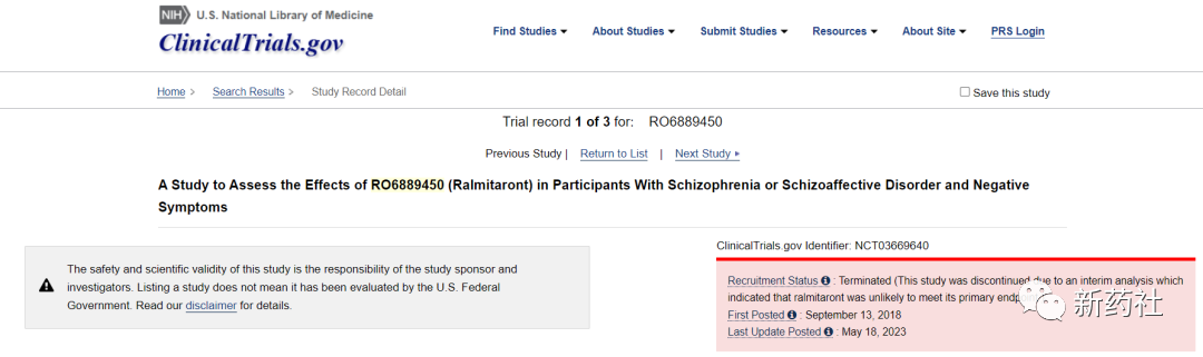 罗氏终止精神分裂症药物II期临床研究医药新闻-ByDrug-一站式医药资源共享中心-医药魔方