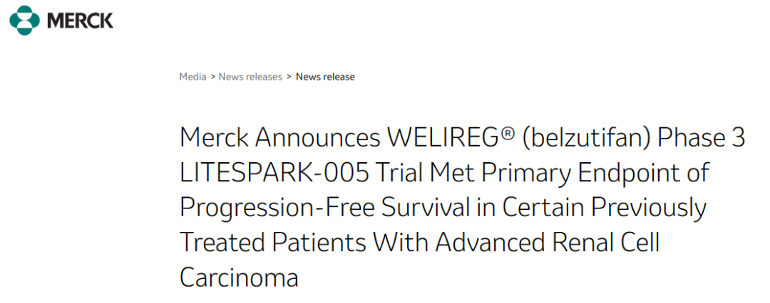 首个HIF-2α抑制剂达到III期研究PFS主要终点医药新闻-ByDrug-一站式医药资源共享中心-医药魔方