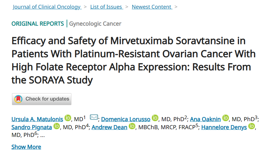 ORR 32.4%，首款FRα-ADC治疗铂类耐药卵巢癌II期研究获阳性结果8888医药新闻-ByDrug-一站式医药资源共享中心-医药魔方