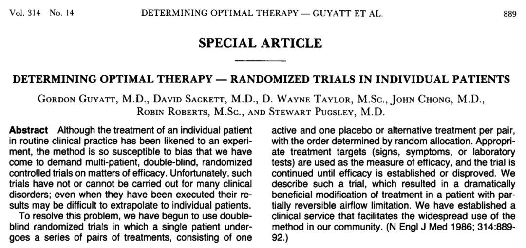 加快肿瘤药物研发，“N-of-1”临床试验设计了解一下！医药新闻-ByDrug-一站式医药资源共享中心-医药魔方