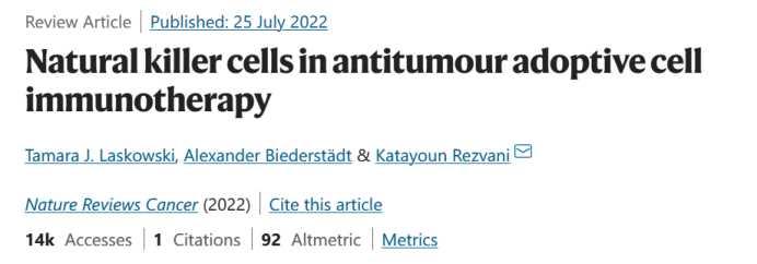 NK细胞在抗肿瘤过继性细胞免疫治疗中的应用医药新闻-ByDrug-一站式医药资源共享中心-医药魔方