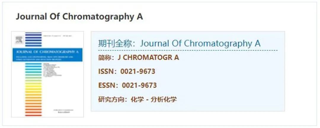 进展｜海博为药业分析团队研究成果发表于Journal of Chromatography A医药新闻-ByDrug-一站式医药资源共享中心-医药魔方